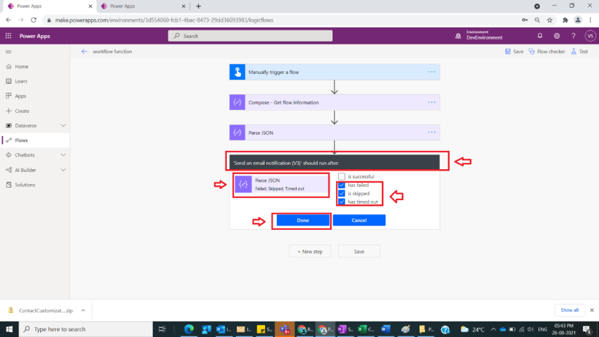 Usage Of Workflow Function In Power Automate