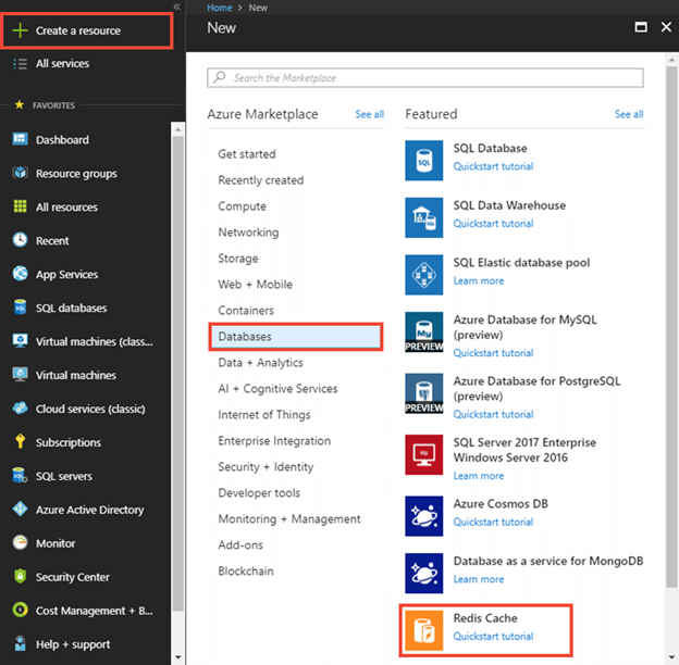 Use Azure Redis Cache With MVC And Entity Framework Use Azure Redis Cache With MVC And Entity Framework