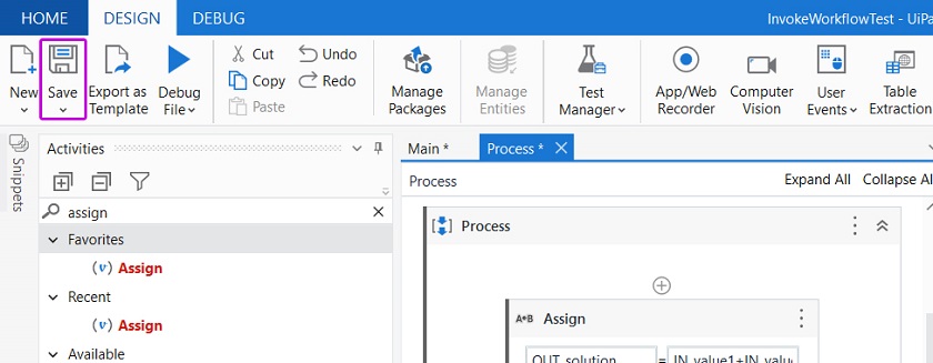 Use Of Invoke Workflow File And Arguments In Uipath