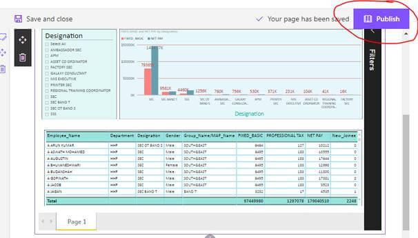 Use Of Slicer In Power BI And Its Integration In SharePoint Online