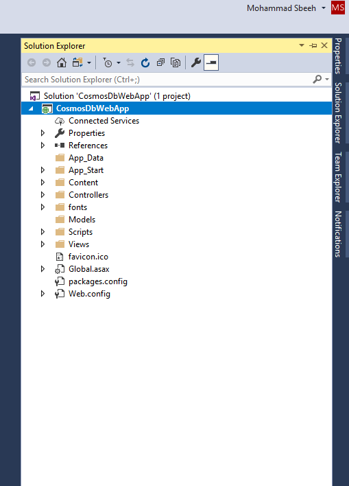 Using Azure Cosmos DB In MVC Web Application