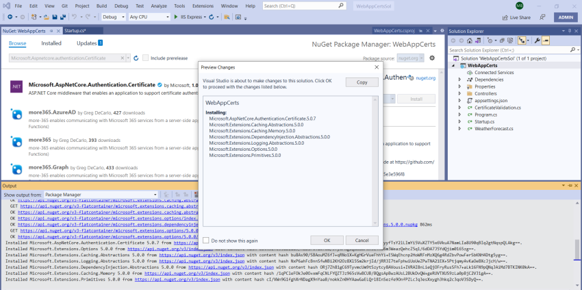 Using Certificates For API Authentication In .NET 5