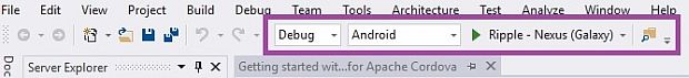 Using Ionic Tabs Control Classes In Visual Studio 2015