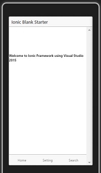 Using Ionic Tabs Control Classes In Visual Studio 2015