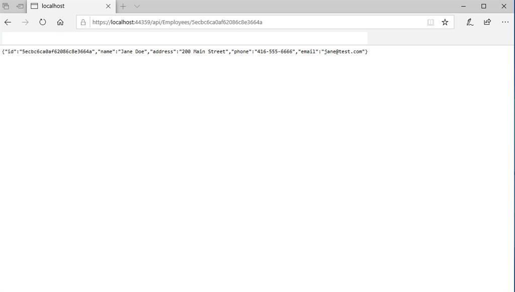 Using MongoDB With ASP.NET Core Web API