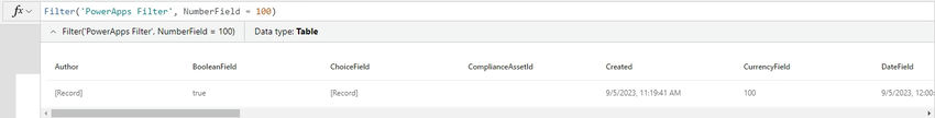 Using Powerapps Filter Function For All Sharepoint List Columns 1304
