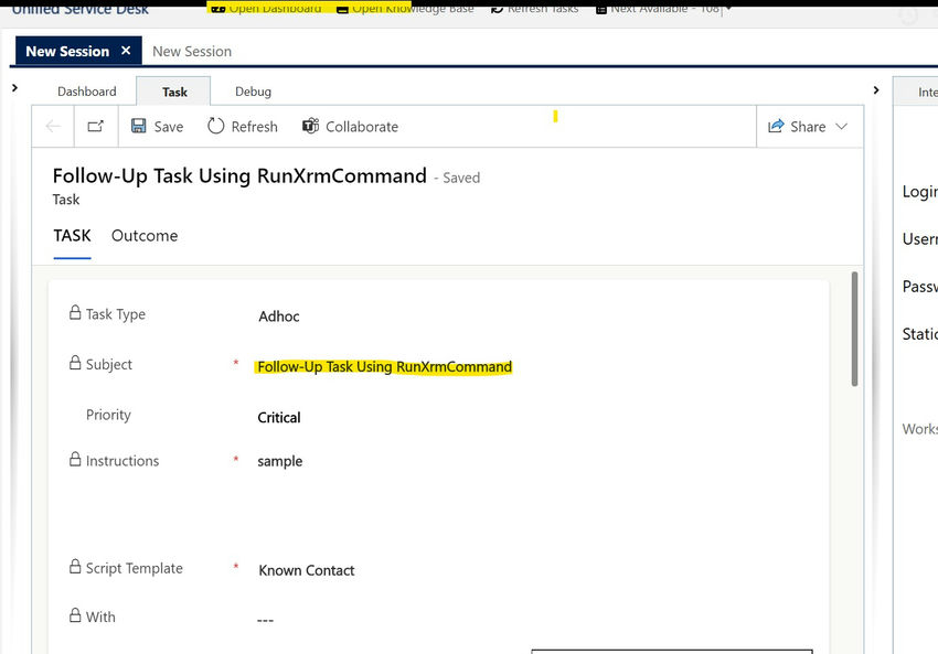 Using Runxrmcommand In Usd To Populate Fields In Dynamics 365 4013