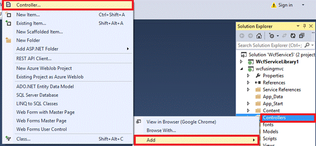 Using WCF Services In ASP.NET MVC 5: Part Seventeen