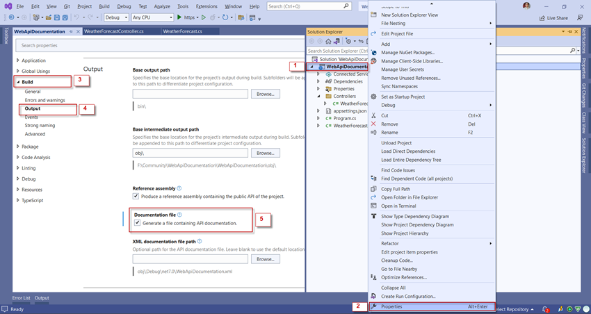 Using XML Comments As Web API Documentation With Swagger
