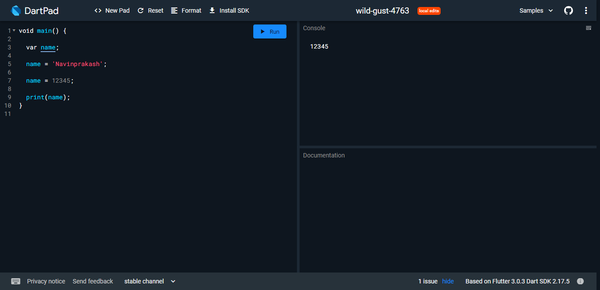 Var, Final And Dynamic Keywords In Flutter 😎