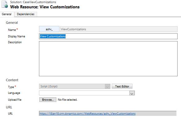 View Customization With Javascript In Dynamics 365 1968