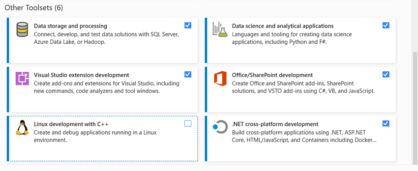 Visual Studio 2019 Professional/Enterprise Edition Installation