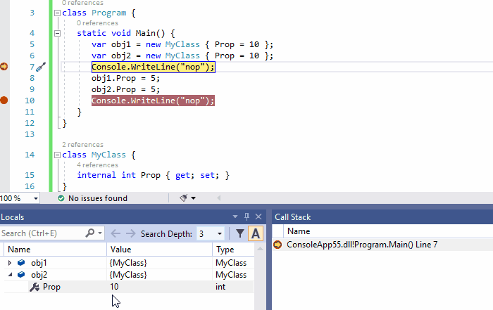Visual Studio 2019 Debugging Productivity Tips
