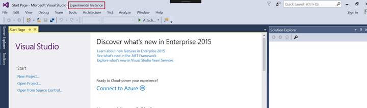 Visual Studio Extensibility - Creating Your First Visual Studio VSIX Package - Day One