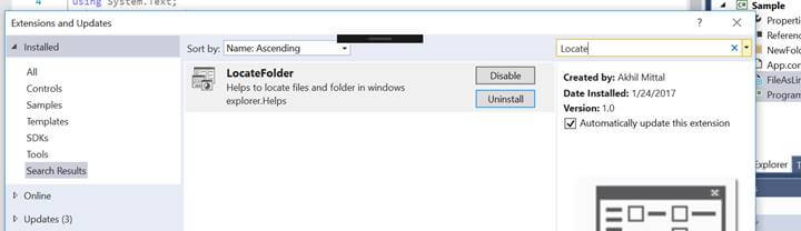 Visual Studio Extensibility - Creating Your First Visual Studio VSIX ...
