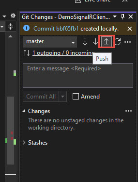Visual Studio For GitHub Repository
