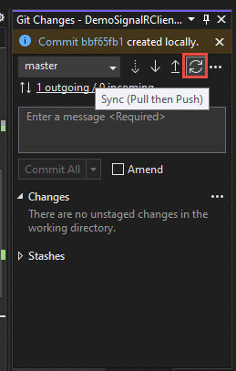 Visual Studio For GitHub Repository