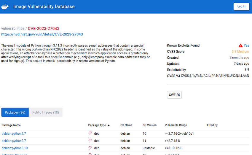 Vulnerability and Dependency Scanning with Docker Scout