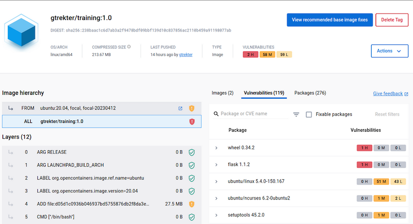 Vulnerability and Dependency Scanning with Docker Scout