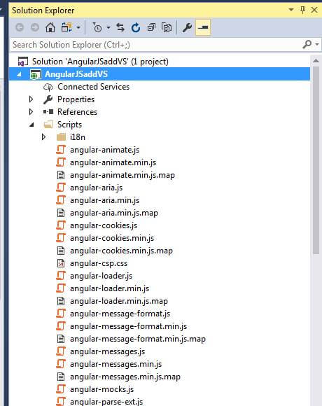 Way Of Adding Angular In Visual Studio 2017 With a Simple Method