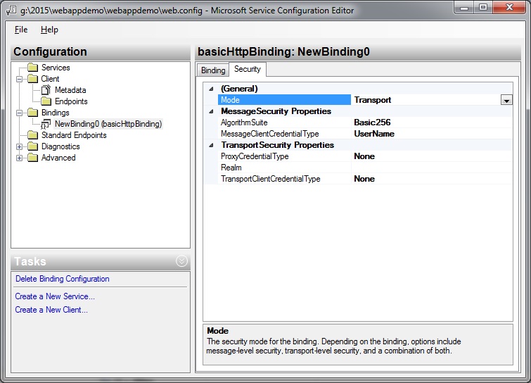 Wcf Service Configuration Editor