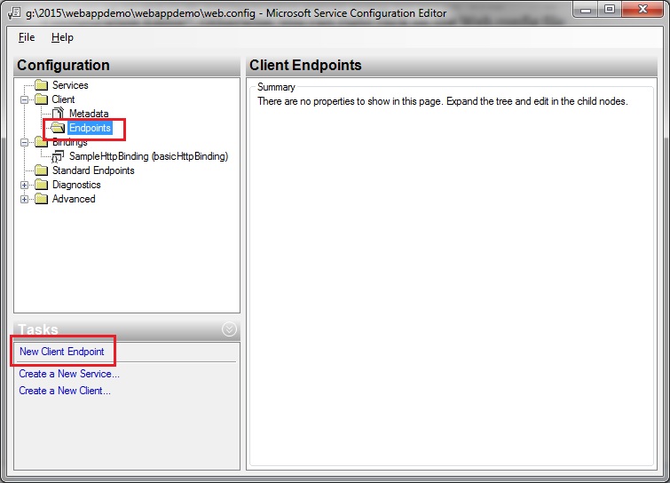 Wcf Service Configuration Editor