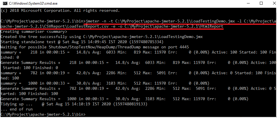Webapi Performance Testing Using Apache Jmeter