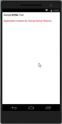 WebView In Xamarin Android