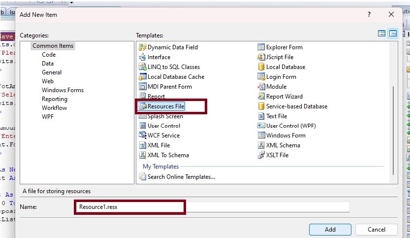 What are Different File Extension in .NET