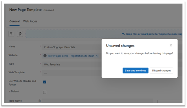 🌐 What is Page Template in Power Pages and How to Create a New Page ...