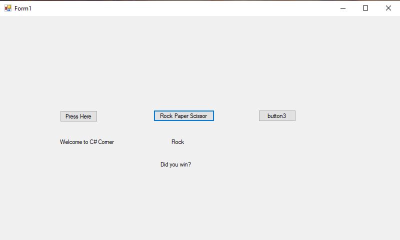 Windows Form Application C# Windows Form Application C#