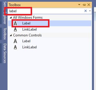 Windows Form Application C#