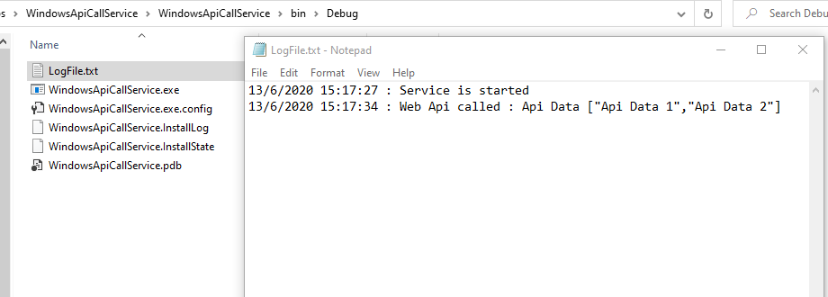 Create A Windows Scheduler To Schedule A Web API Call - STW Services