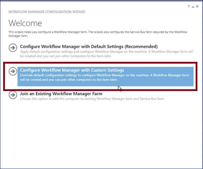 Workflow Manager Configuration For SharePoint Server 2013