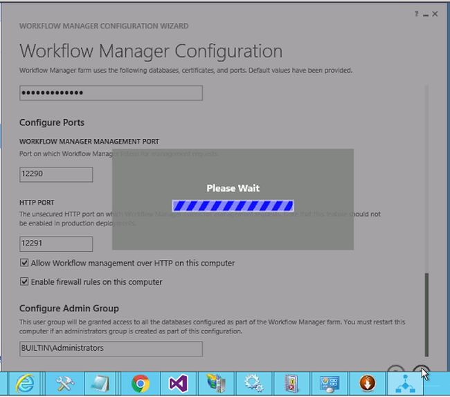 Workflow Manager Configuration For SharePoint Server 2013
