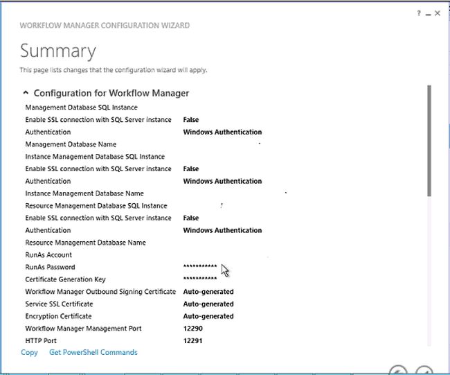 Workflow Manager Configuration For SharePoint Server 2013