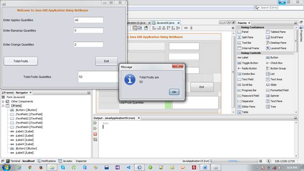 Working In NetBeans IDE (Integrated Development Environment)
