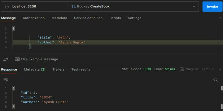 Working with gRPC API in .NET 8