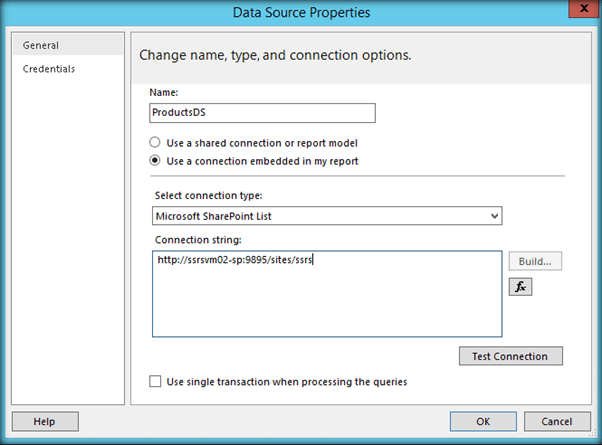 Working With Integrated SSRS Reports In SharePoint Server 2016