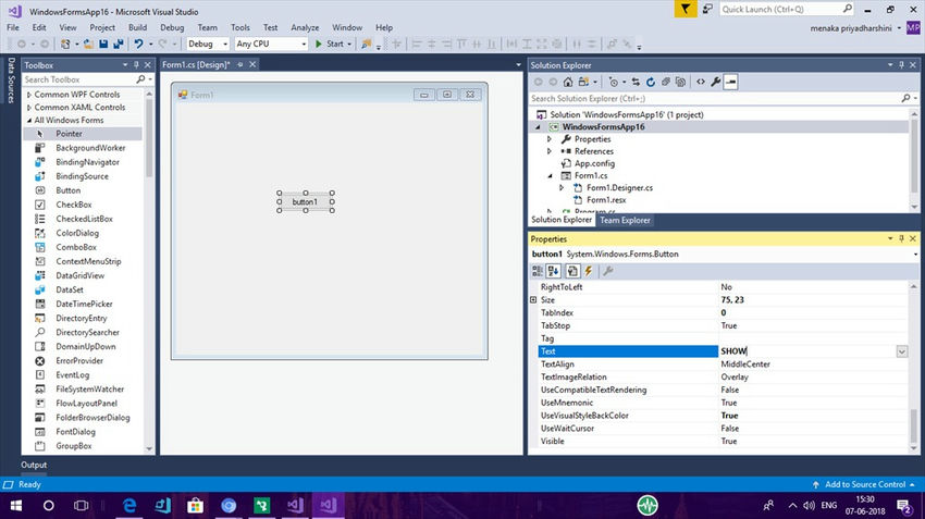 Popup Notification in Windows Forms
