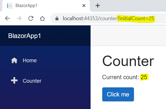 Working With Query String Or Query Parameter In Blazor