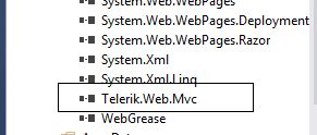 Working With Telerik Grid In MVC