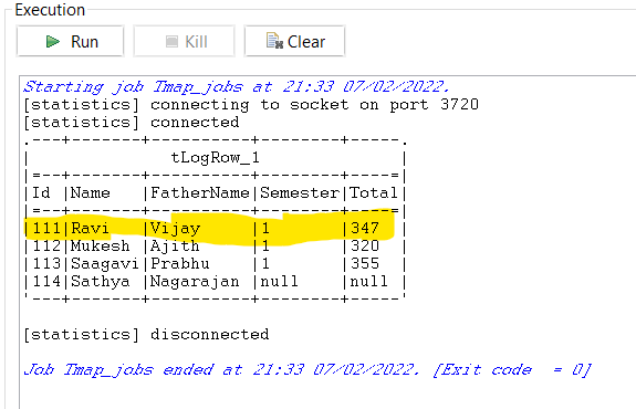 Working With The tMap Component In Real-Time Examples
