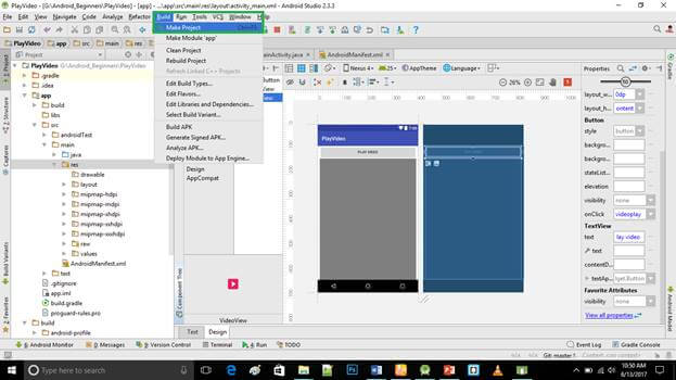 Working With Video Player In Android Application 