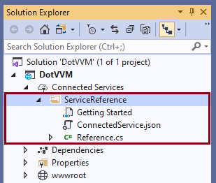 Working with WCF Services through ASP.NET and DotVVM (A step-by-step guide)
