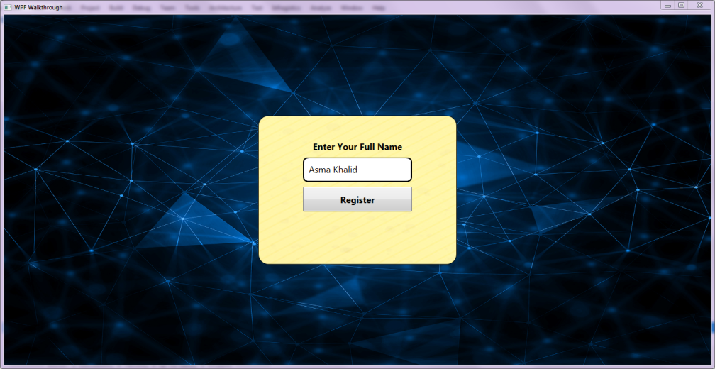 Wpf Data Storage Using Sql Server 0799