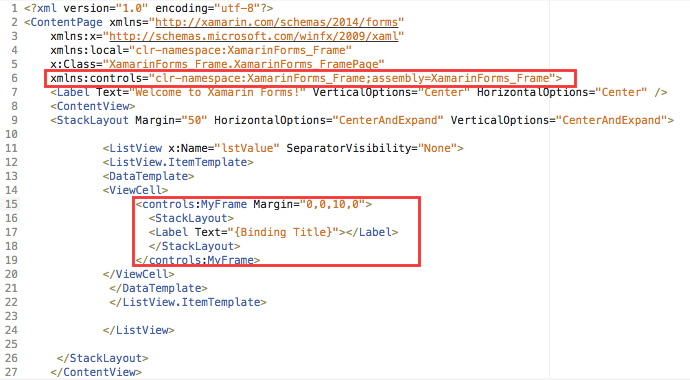Xamarinforms Border Shadow Effects Using Custom Frame Renderer 8090