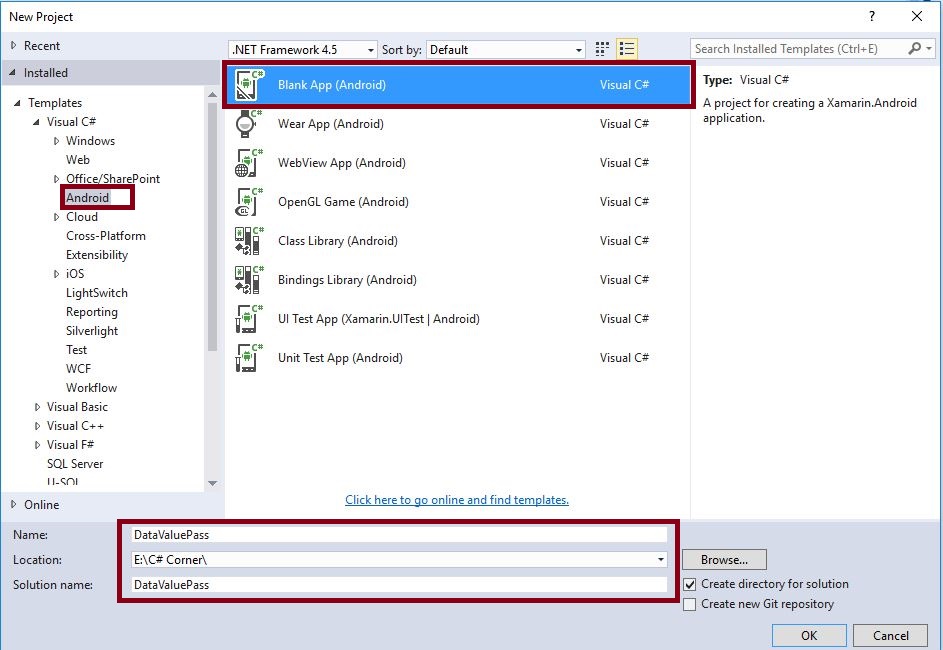 Xamarin Android Create Android App One Activity To Another Activity 0659