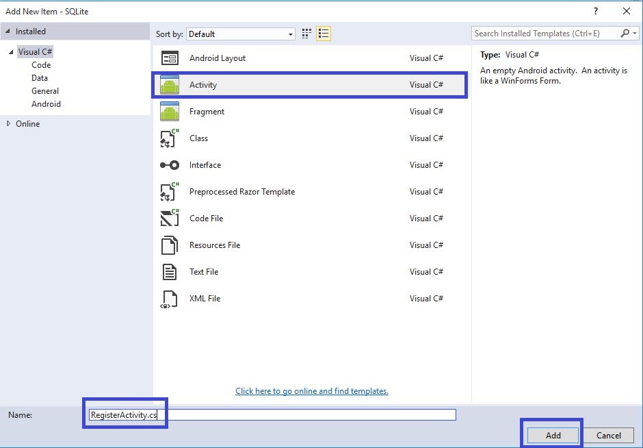Xamarin Android: Create Login Using SQLite Database Xamarin Android: Create Login Using SQLite Database