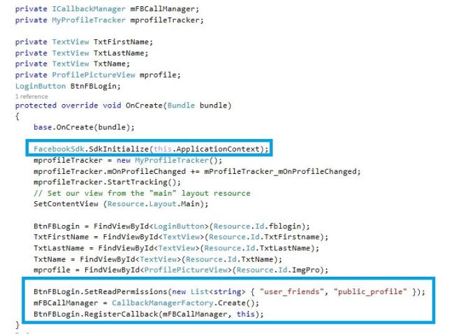 Xamarin Android - Login With Facebook Authentication